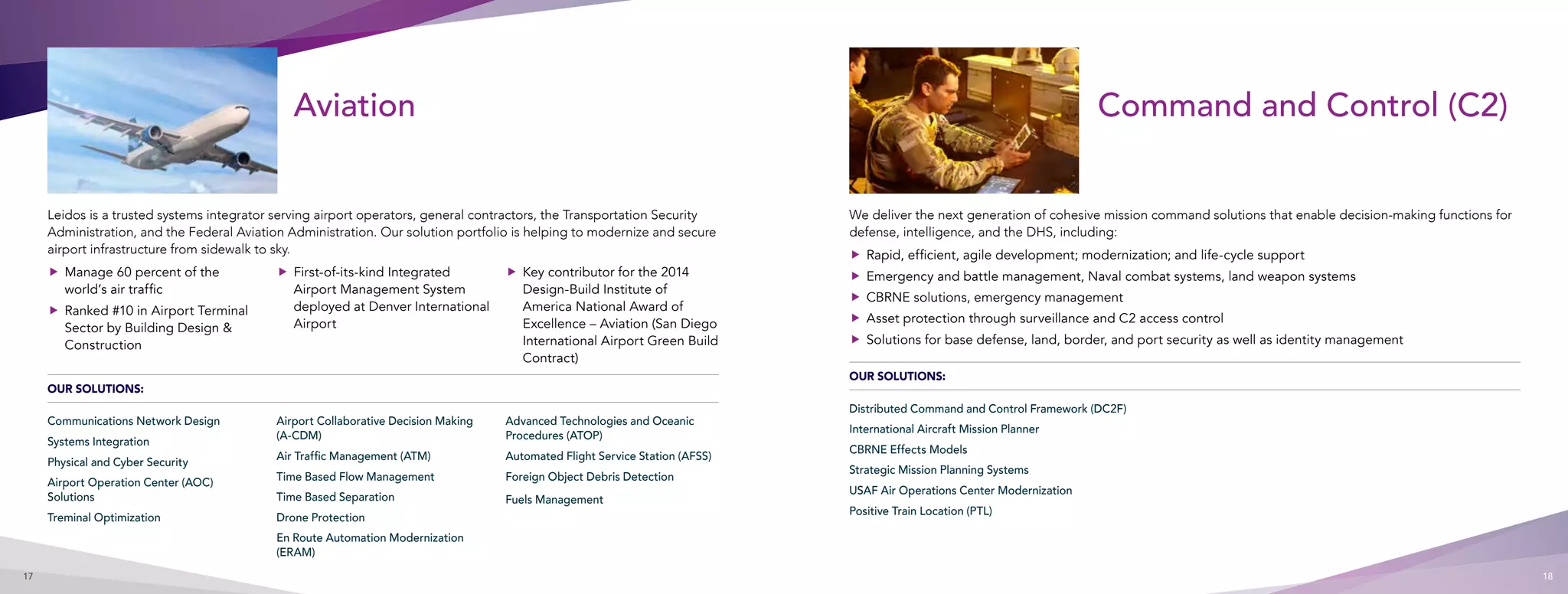 Leidos Capabilities Lite Brochure | PDF