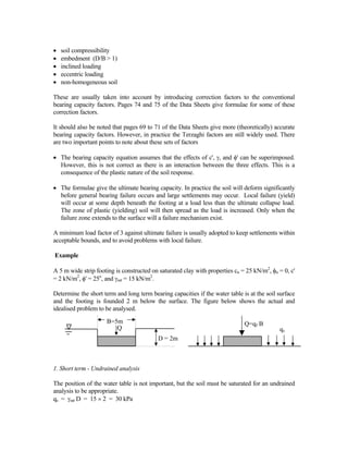 241 footing & piling bearing capacities | PDF
