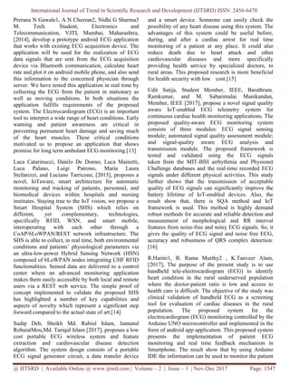 Real time ECG Monitoring: A Review | PDF