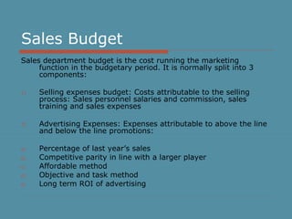 24201324 sales-budget | PPT
