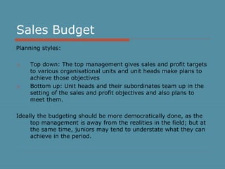 24201324 sales-budget | PPT