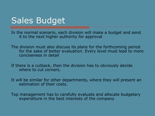 24201324 sales-budget | PPT