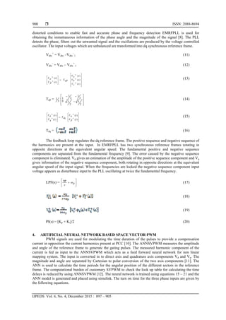 Modified Synchronous Reference Frame based Harmonic Extraction for ...