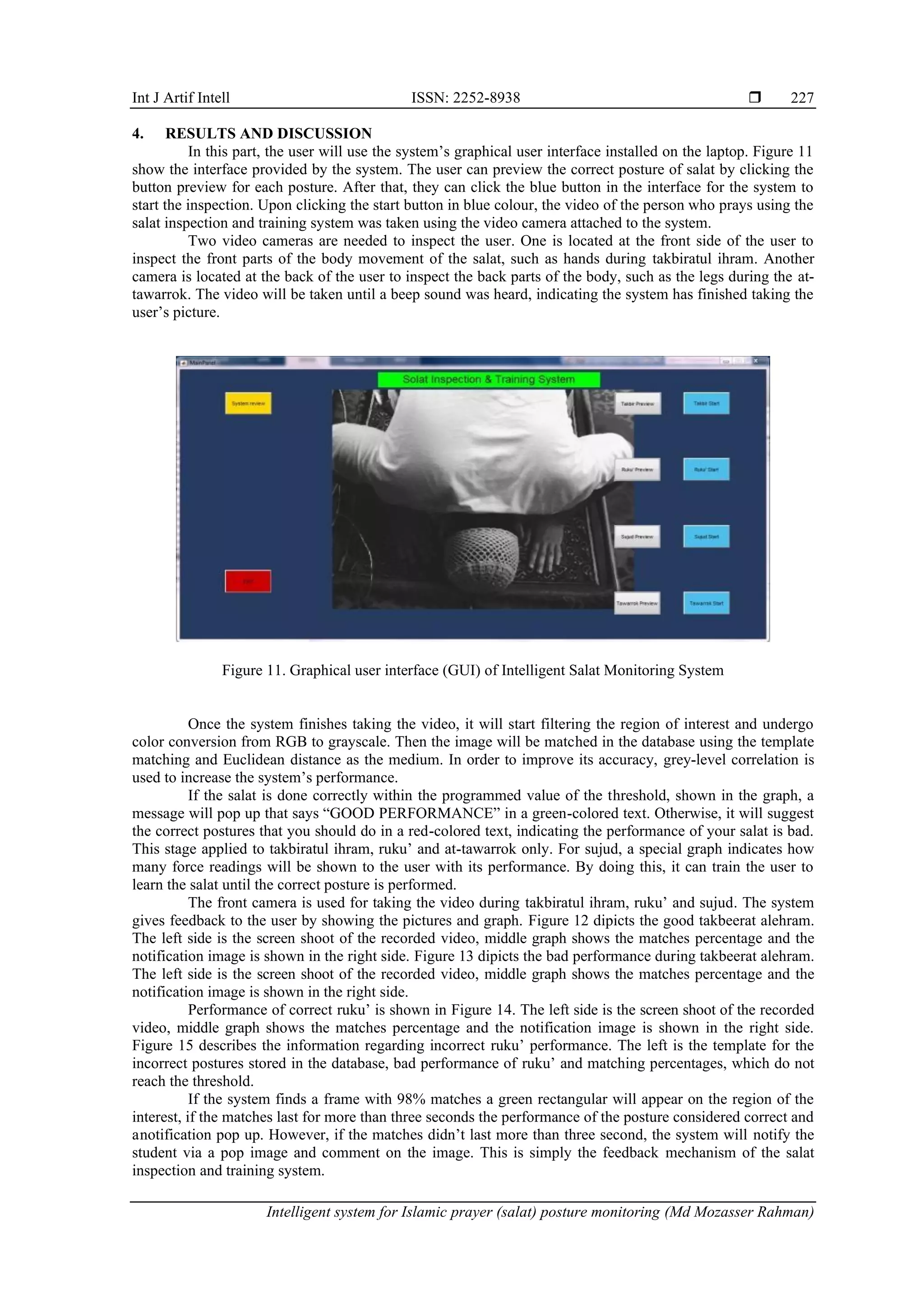 Intelligent system for Islamic prayer (salat) posture monitoring | PDF