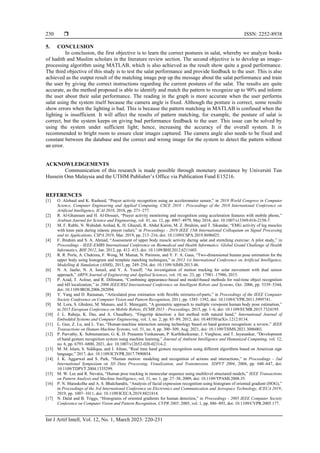 Intelligent system for Islamic prayer (salat) posture monitoring | PDF