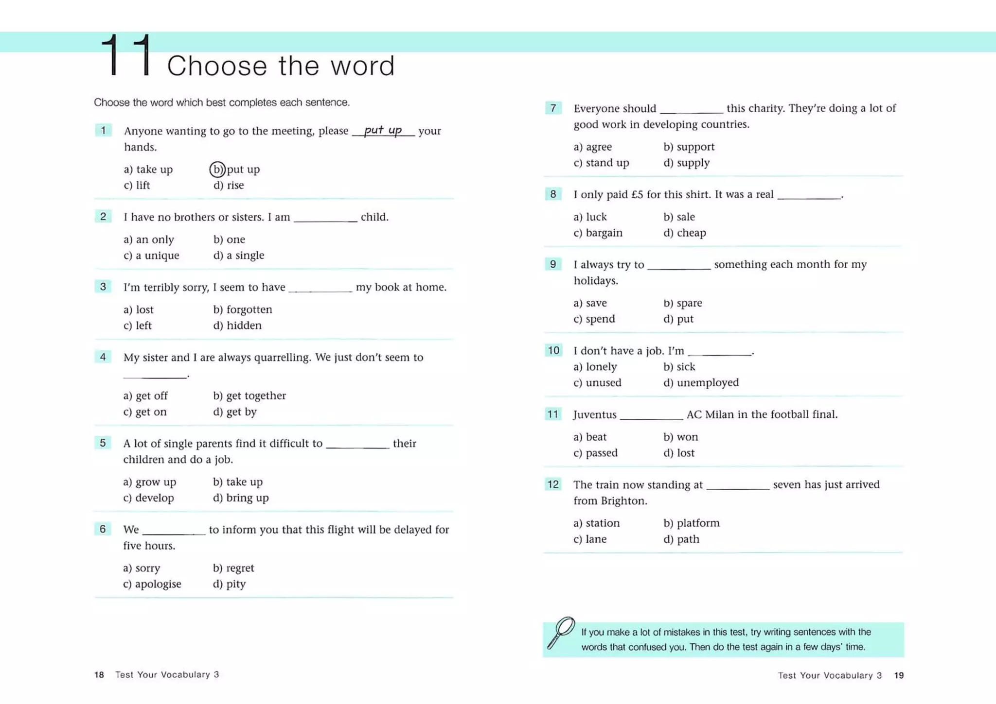 Test Your Vocabulary | PDF