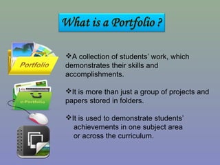 language portfolio | PPT