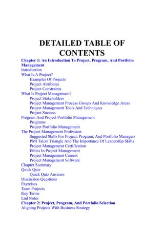 An Introduction To Project Management Sixth Edition Kathy Schwalbe | PDF
