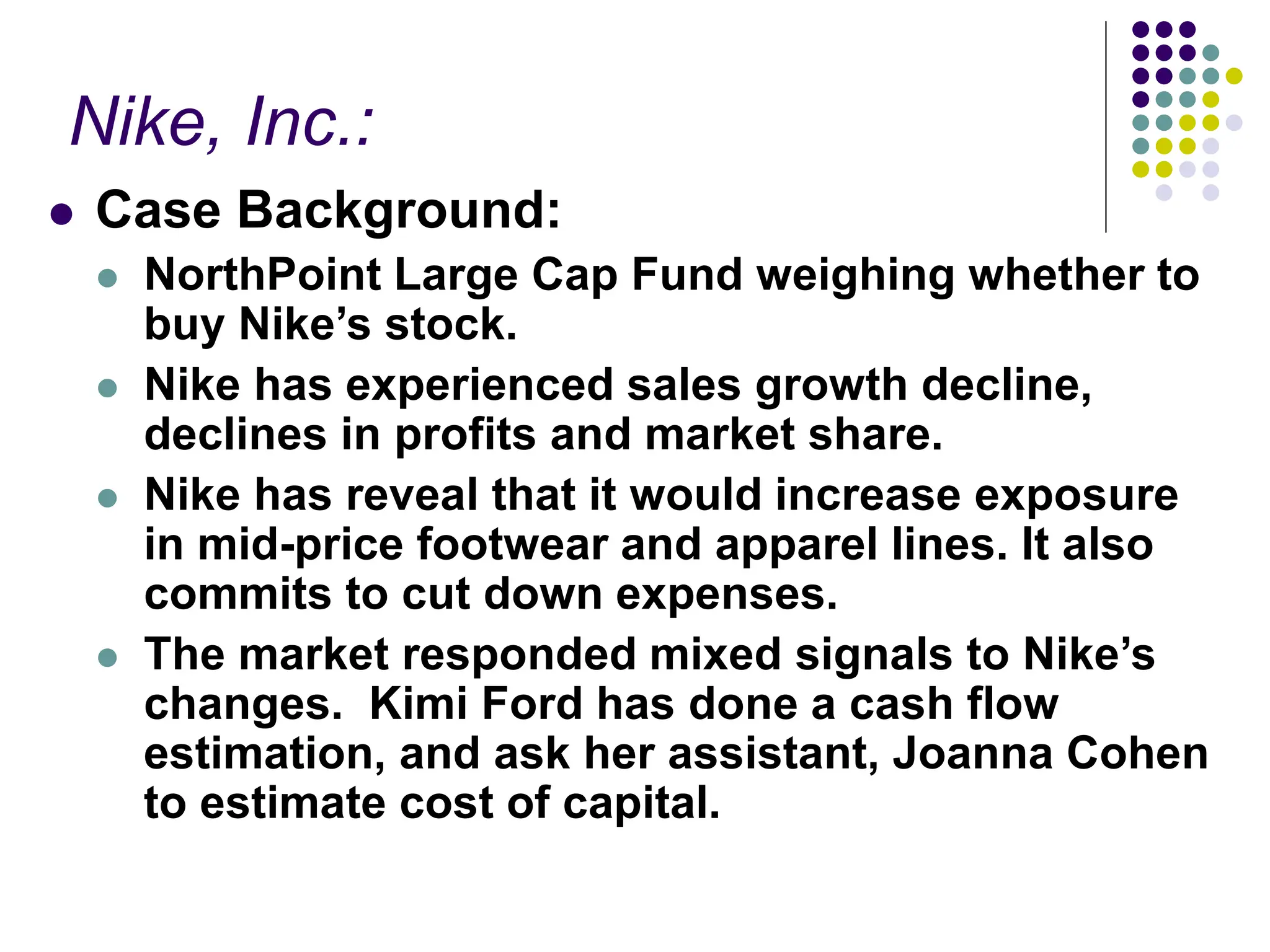 242546561-Nike-Inc-Cost-of-Capital-Case-Study.ppt
