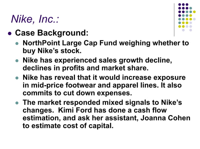 242546561-Nike-Inc-Cost-of-Capital-Case-Study.ppt