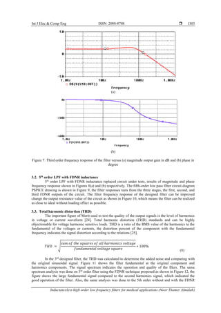 Inductanceless high order low frequency filters for medical ...