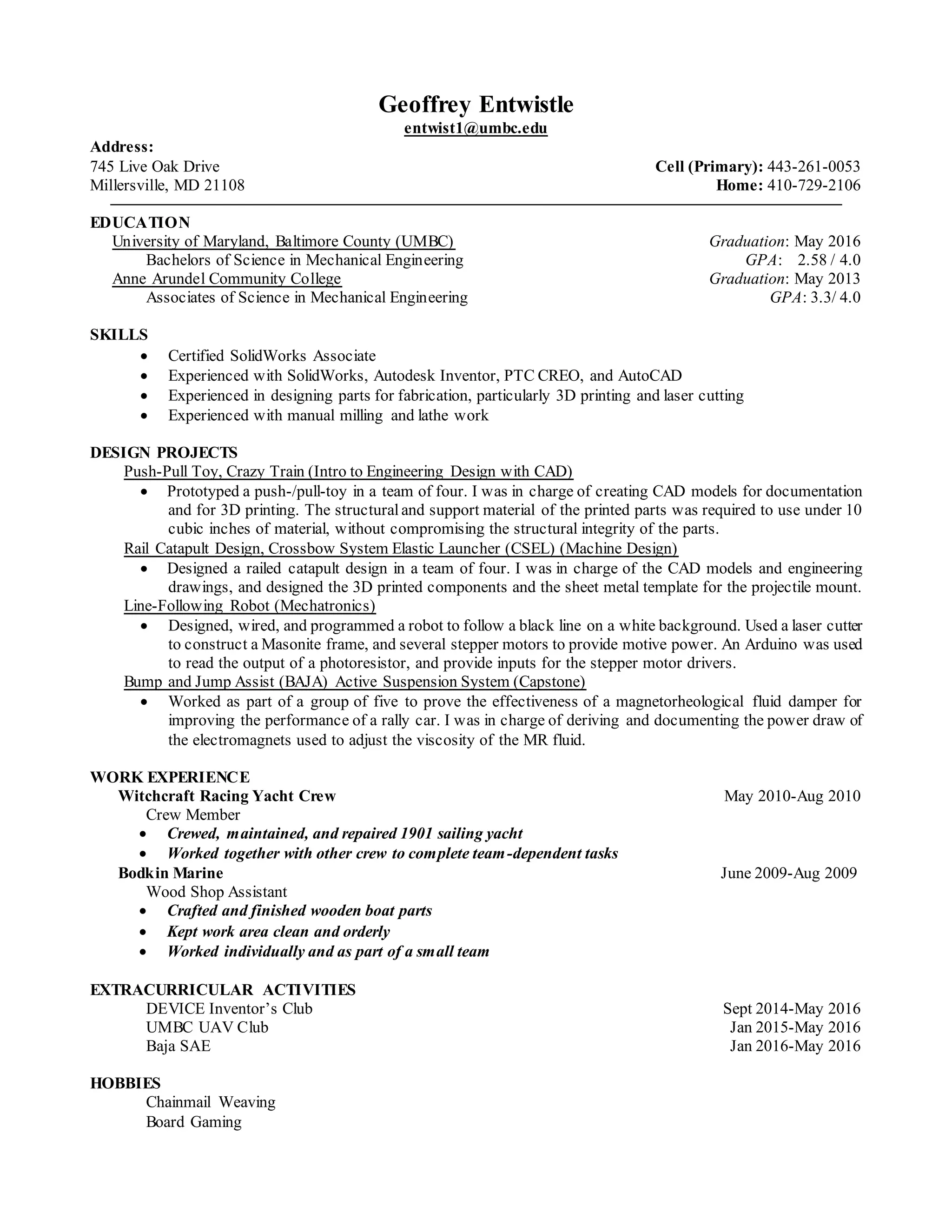 Geoffrey_Entwistle_Resume_May_2016 | DOCX