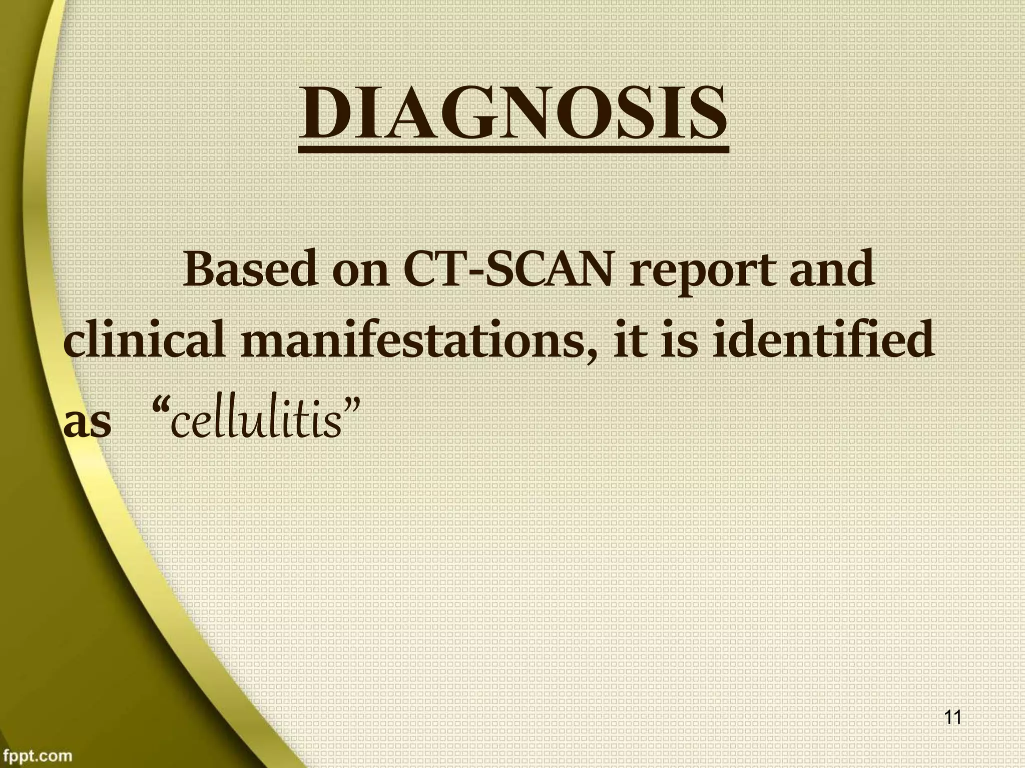 case study on cellulitis | PPT