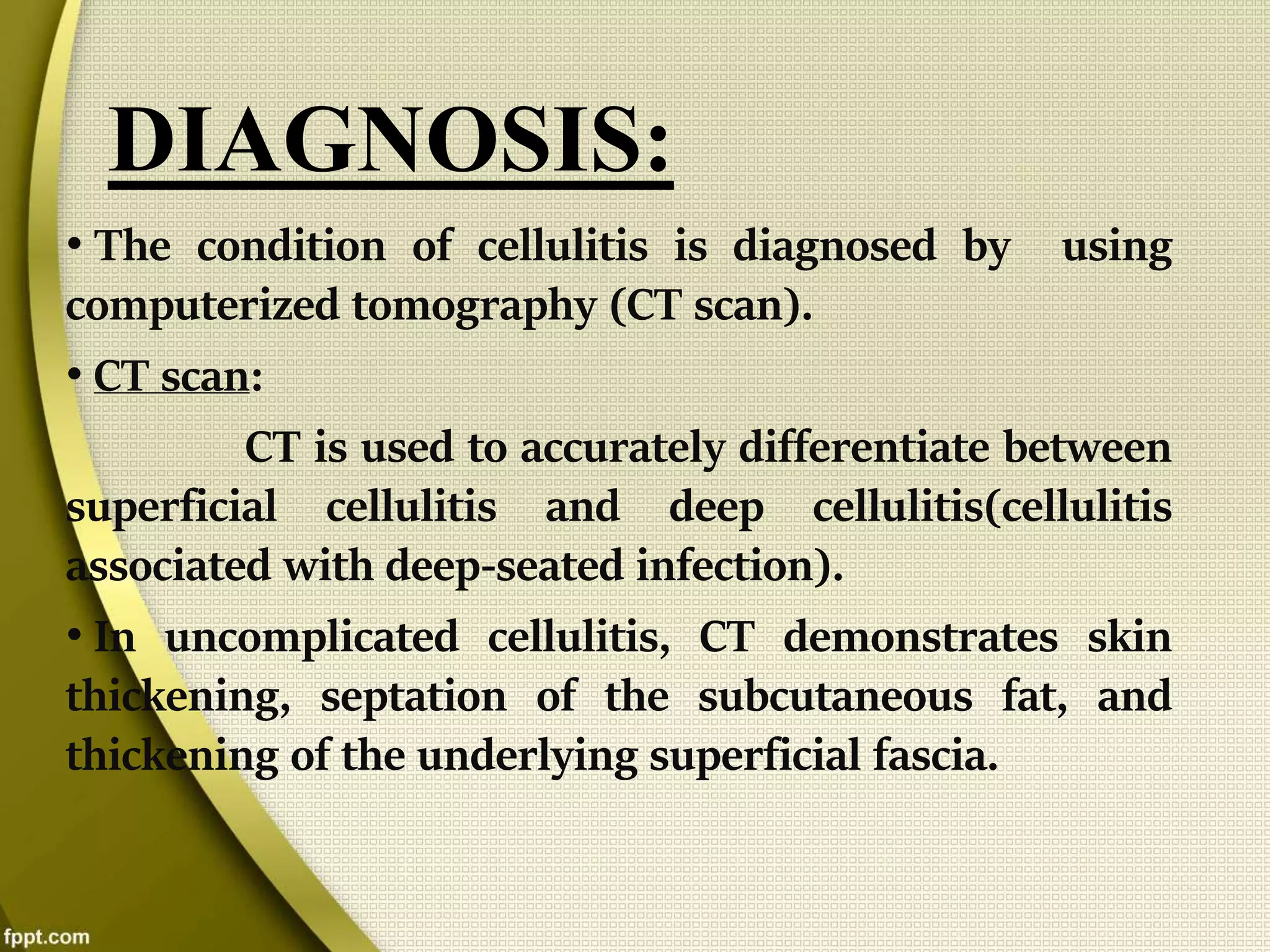 case study on cellulitis | PPT