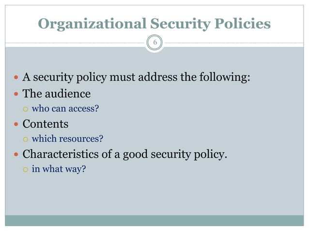 242714436-Organizational-Security-Policies.pptx