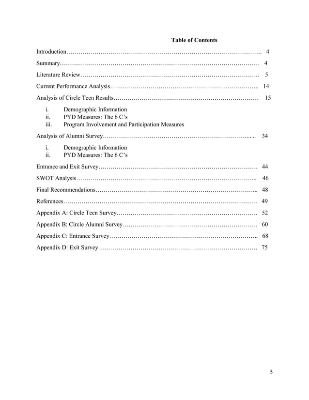 Circle Program Final Report (1) | PDF