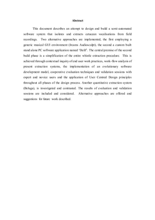 BSc Dissertation Abstract | DOCX