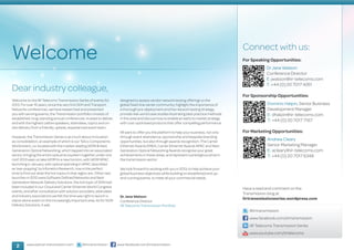 IIR Telecoms 2013 Optical Transmission Series Brochure | PPT