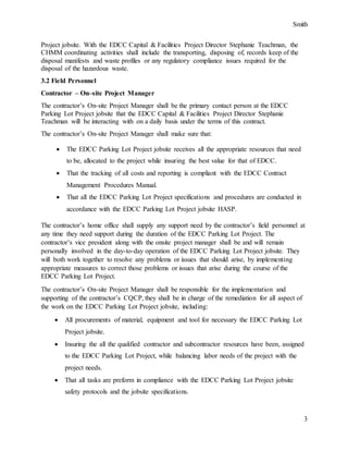 Quality Control Program Proposal Final Draft | PDF