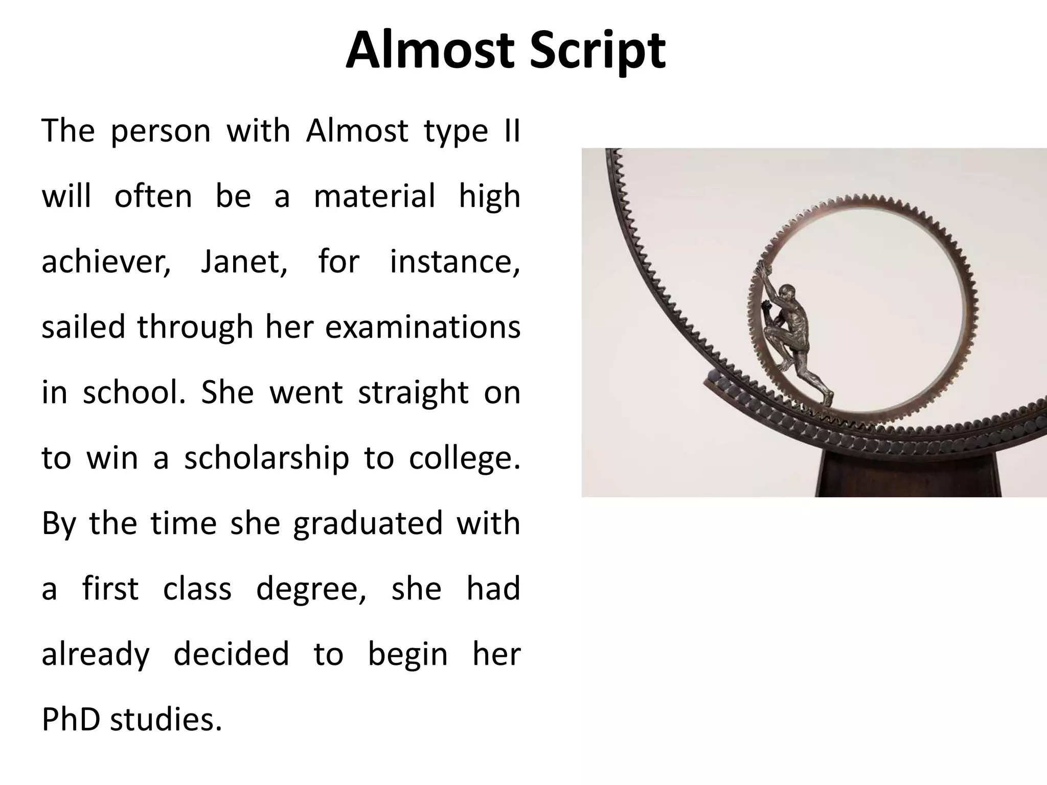 Almost script type 2 - Transactional Analysis | PPTX