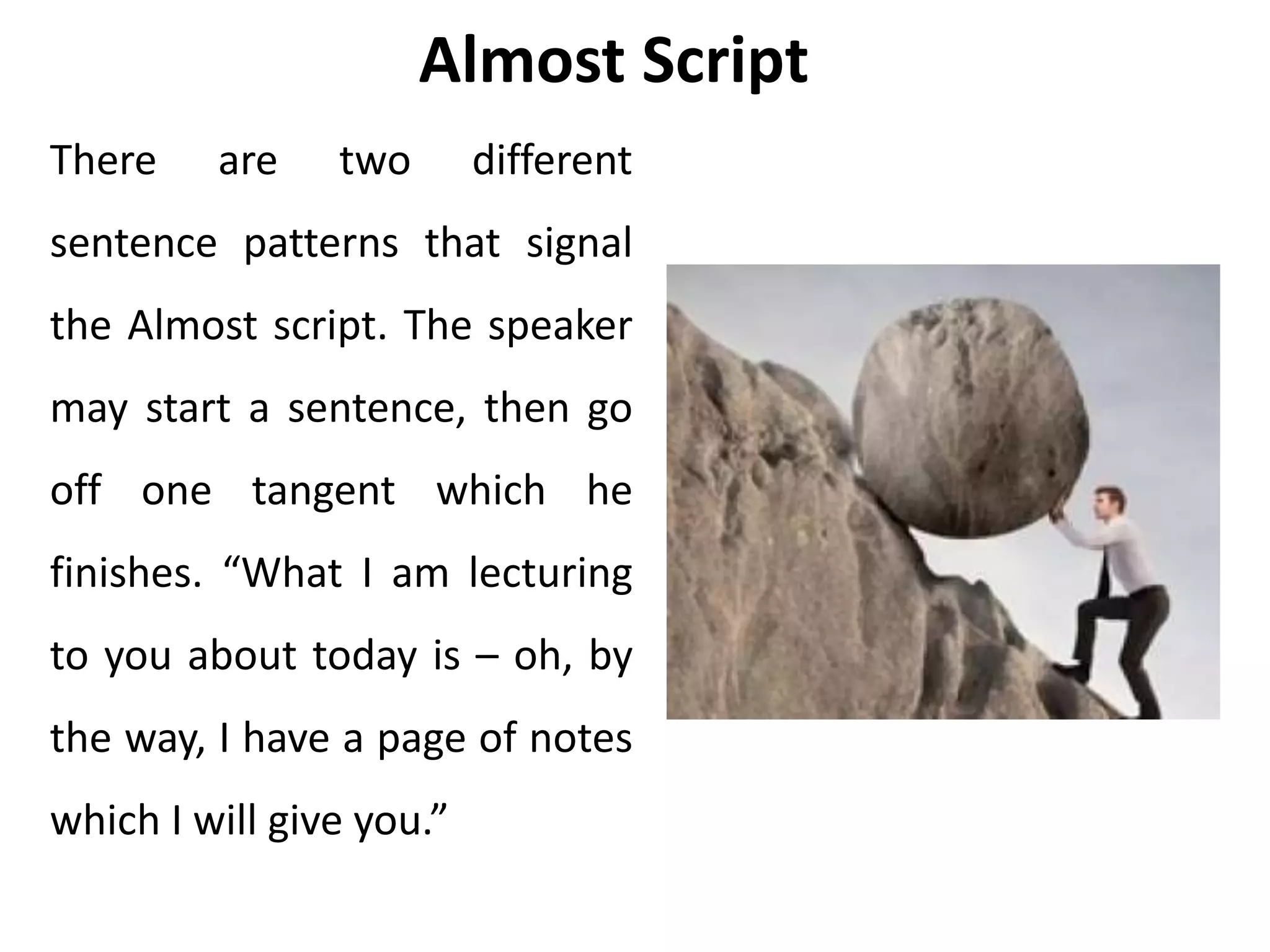 Almost script type 2 - Transactional Analysis | PPTX