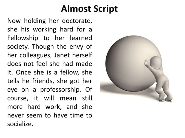 Almost script type 2 - Transactional Analysis | PPTX