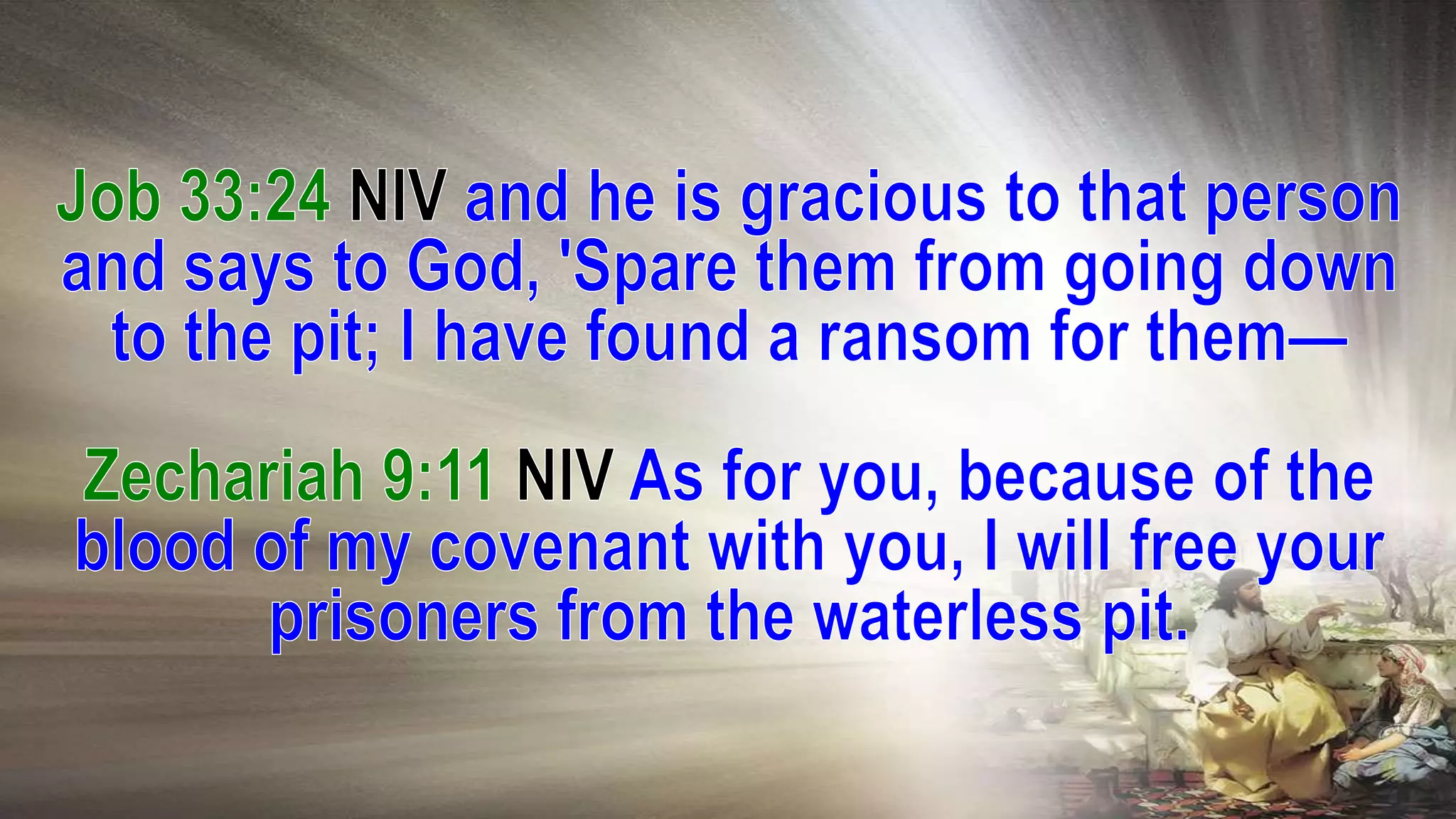 243-244 Five Pictures of Redemption-How did the Lord God show Moses His ...