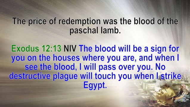 243-244 Five Pictures of Redemption-How did the Lord God show Moses His ...