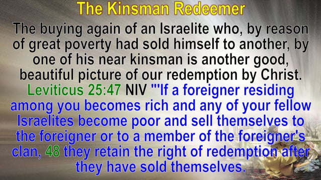 243-244 Five Pictures of Redemption-How did the Lord God show Moses His ...