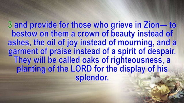 243-244 Five Pictures of Redemption-How did the Lord God show Moses His ...