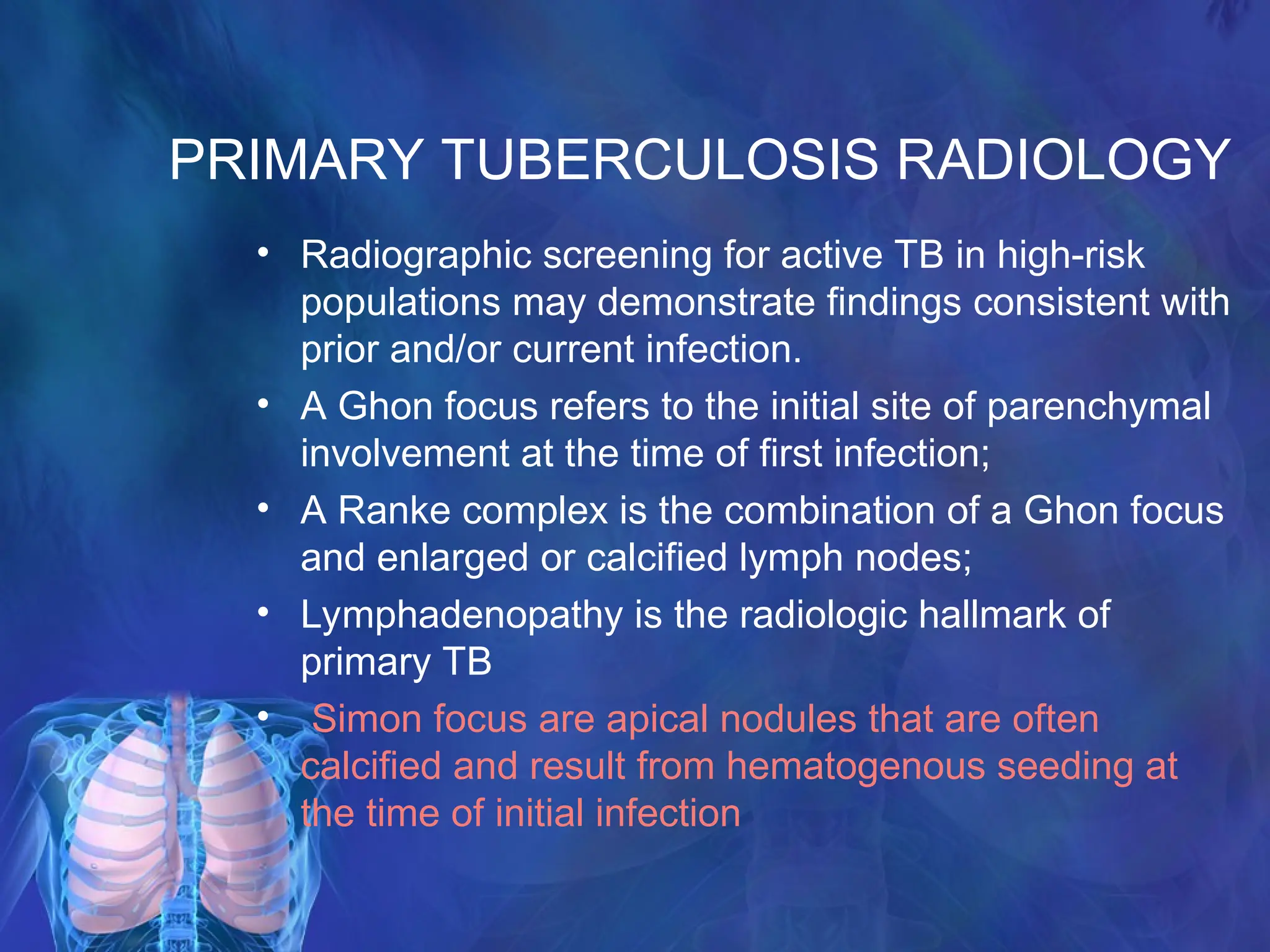 Pulmonary Tuberculosis - Radiological Images | PPT | Lung and ...