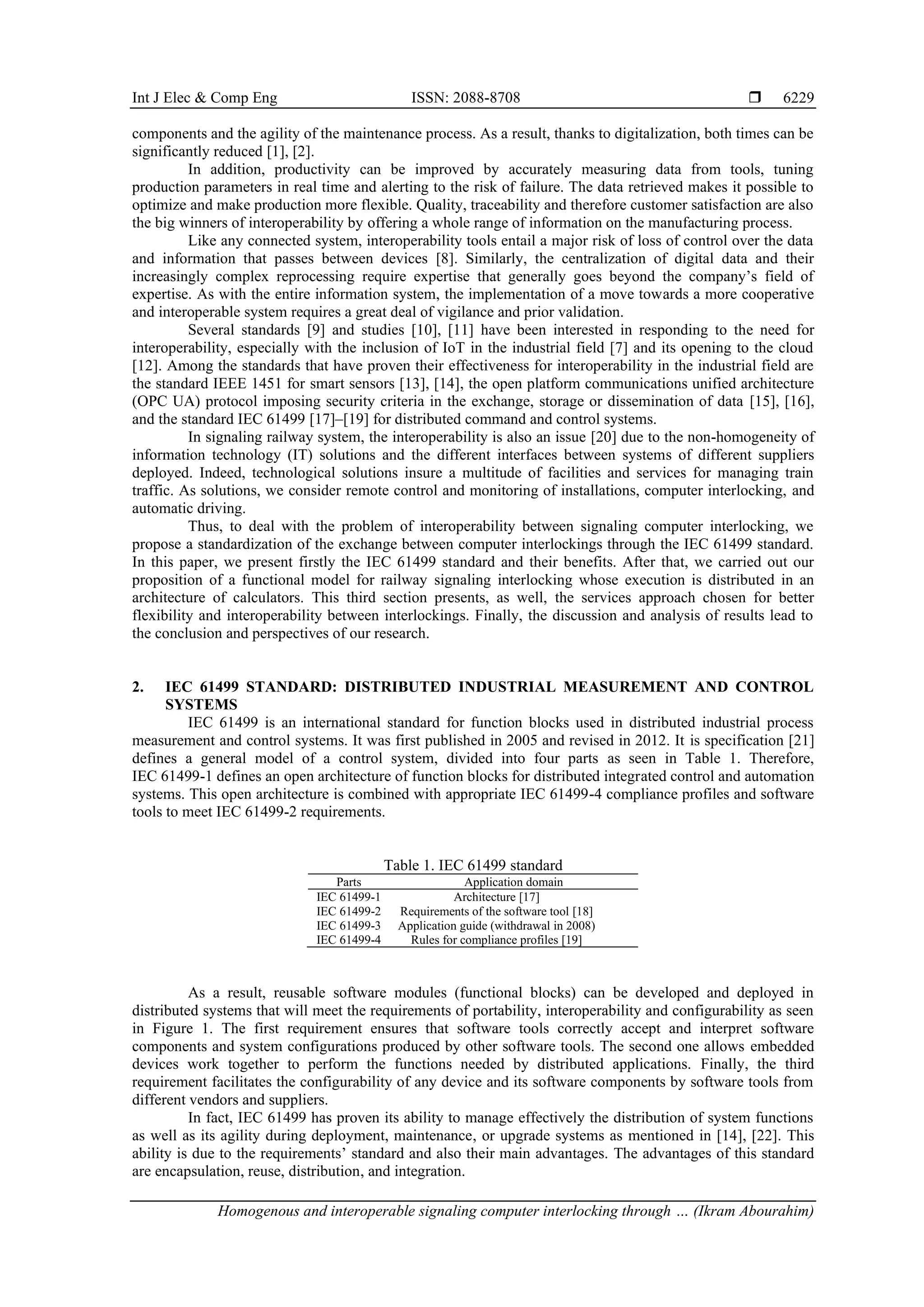 Homogenous and interoperable signaling computer interlocking through ...