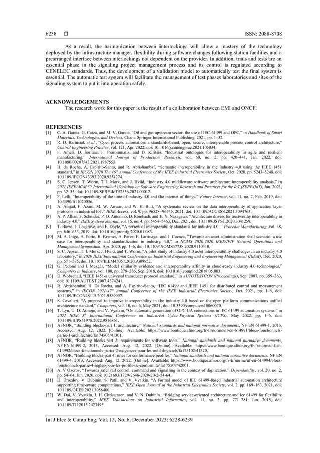 Homogenous and interoperable signaling computer interlocking through IEC 61499 standard | PDF