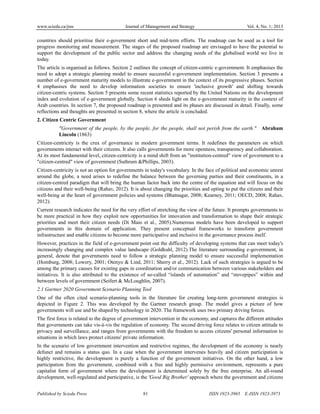 e-Government in Arab Countries: A 6-Staged Roadmap to Develop the ...