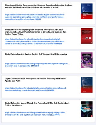 Digital Systems Principles And Applications 10th Edition Ronald J Tocci ...