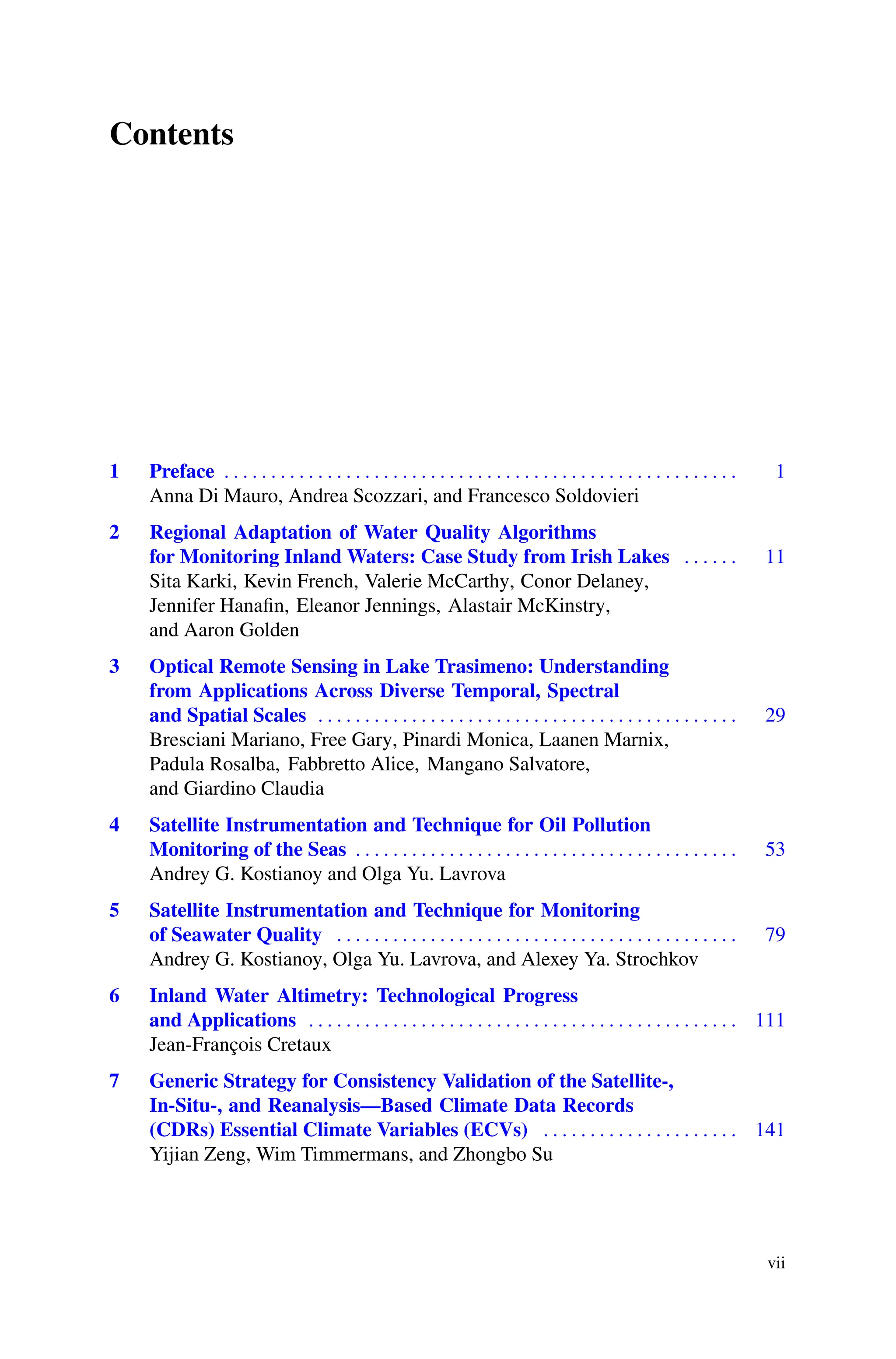 Instrumentation And Measurement Technologies For Water Cycle Management ...