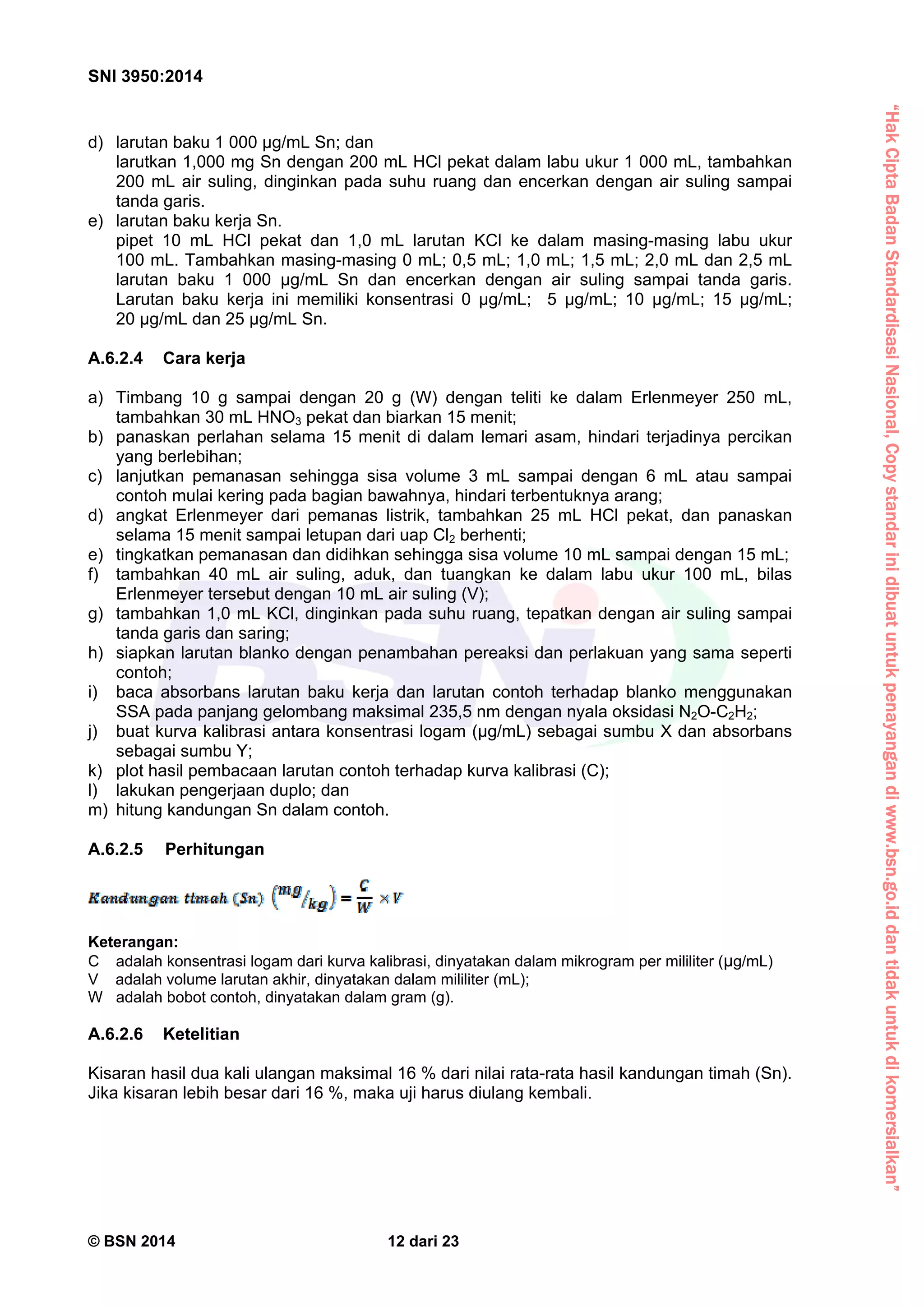 24336 sni 3950-2014 susu uht | PDF