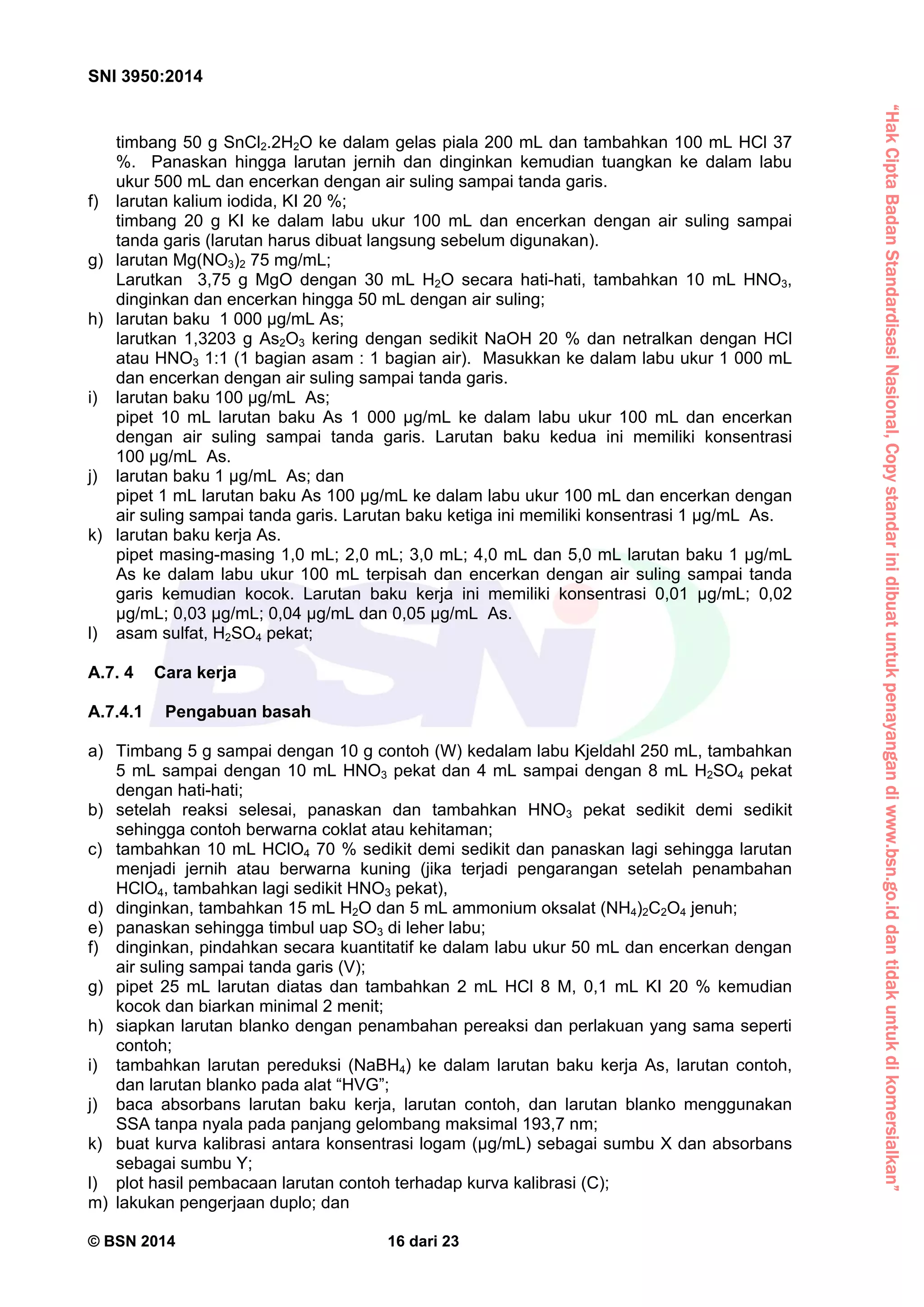 24336 sni 3950-2014 susu uht | PDF