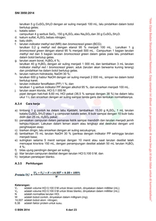 24336 sni 3950-2014 susu uht | PDF