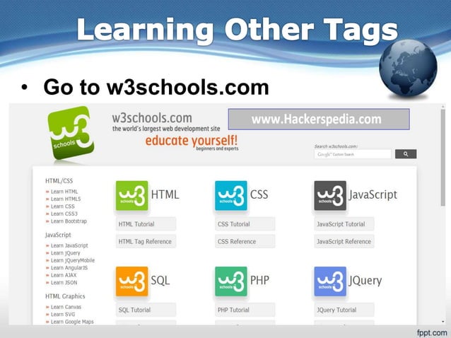 Basic Web Development | PPT