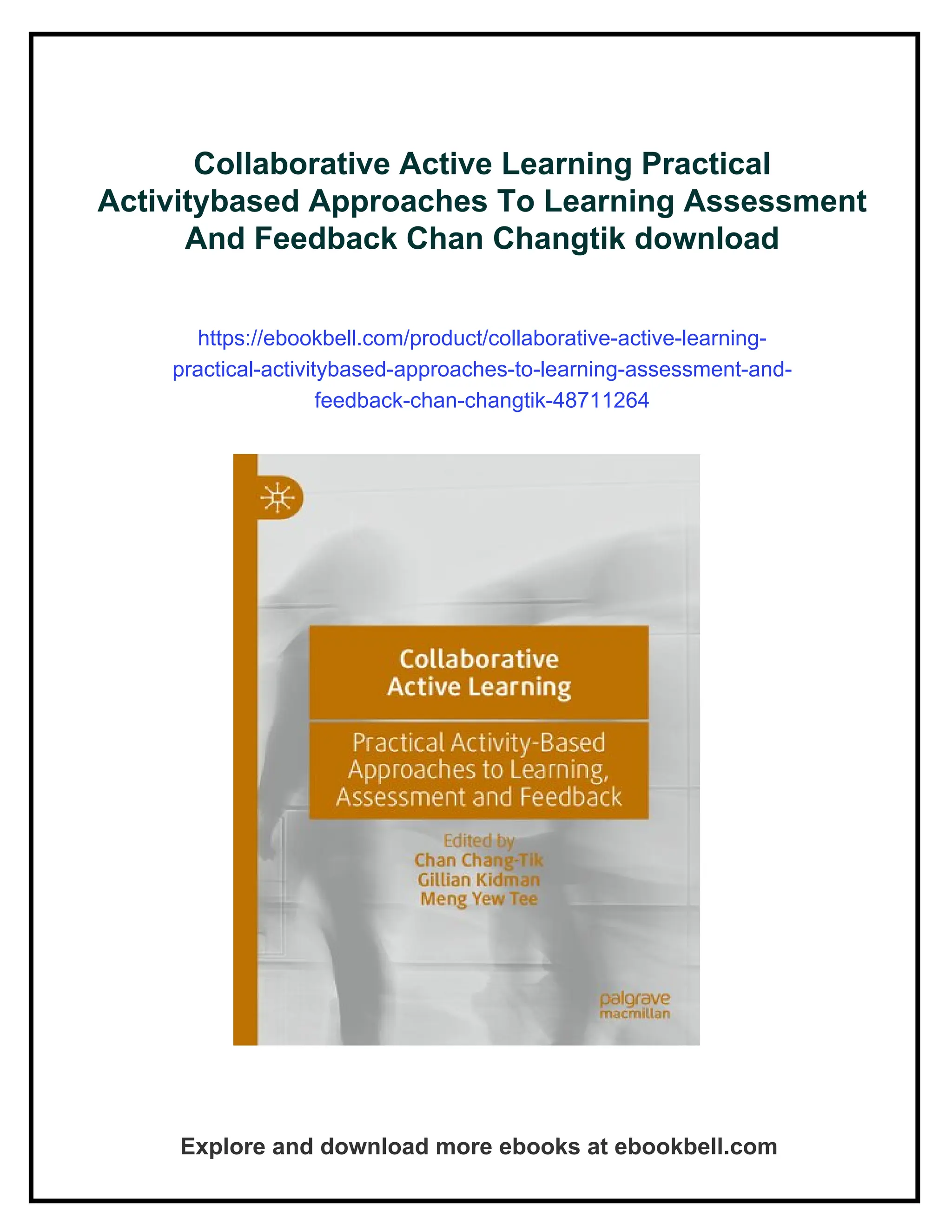Collaborative Active Learning Practical Activitybased Approaches To ...