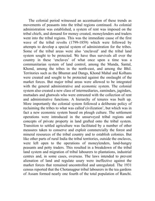 Economics Of The Tribes And Their Transformation Ks Singh Editor | PDF