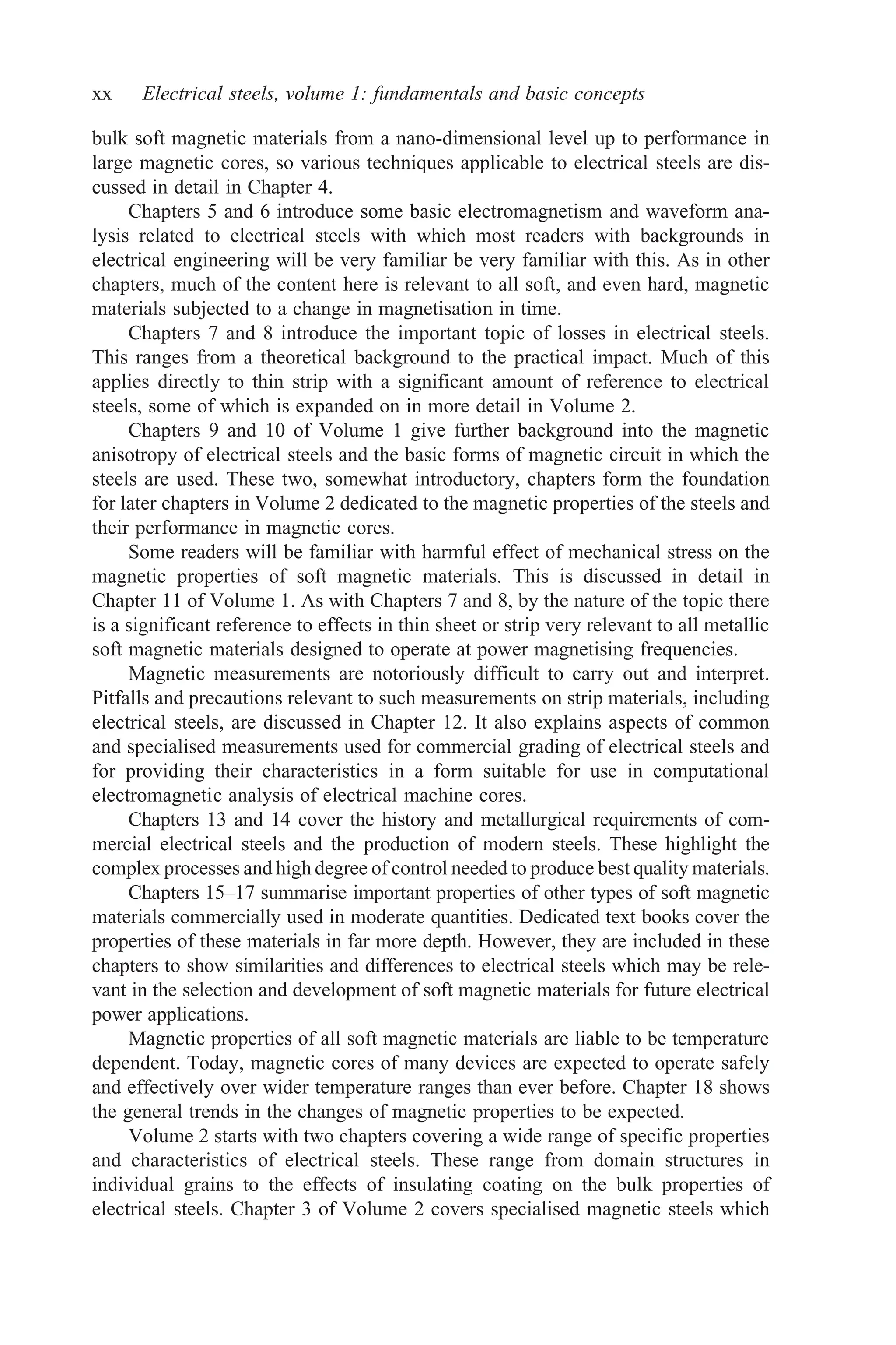 Electrical Steels Volume1 Fundamentals And Basic Concepts Anthony Moses | PDF