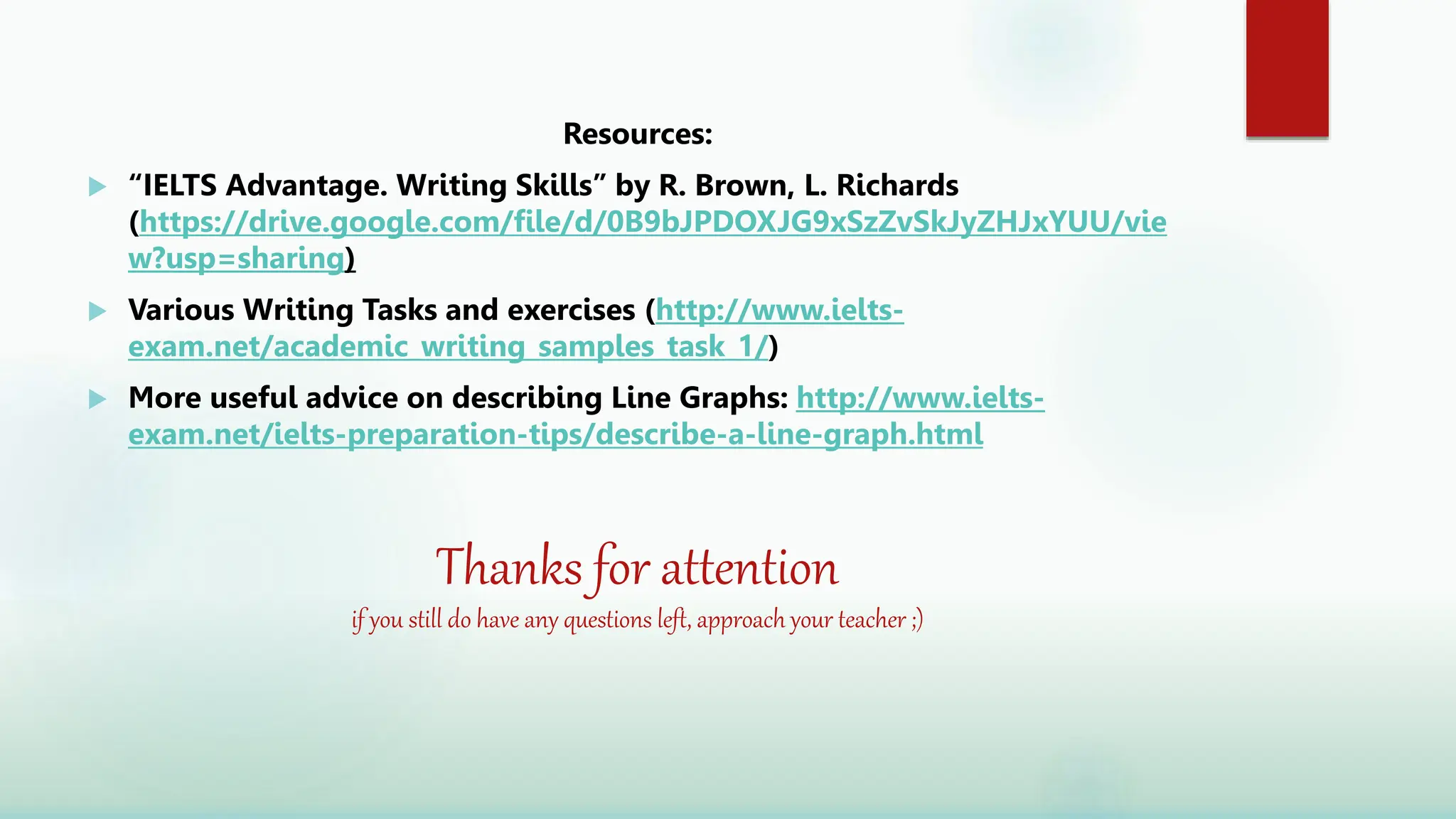 Writing task 1 Trend Graph. Effective languages | PPTX