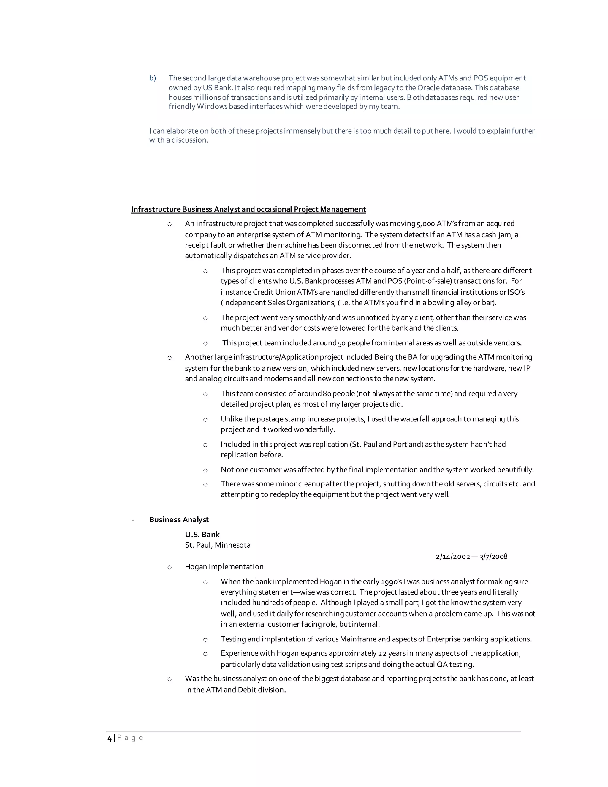 Paul Weigel Resume 10102016 | PDF