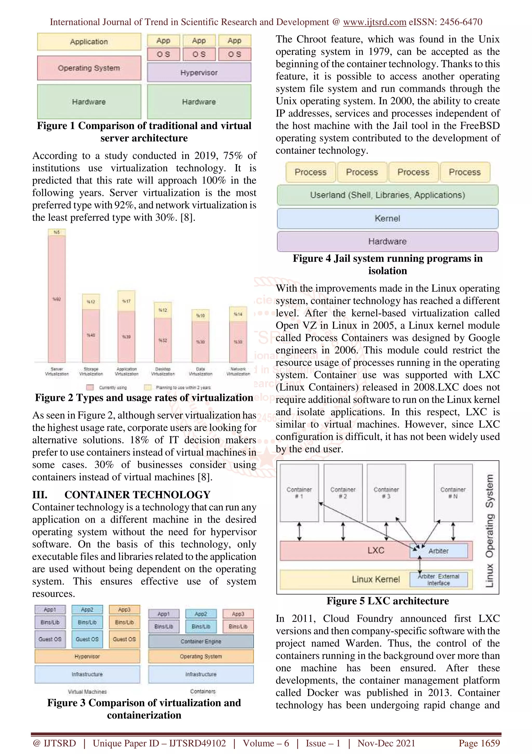 Container Ecosystem And Docker Technology Pdf Cloud Computing Internet