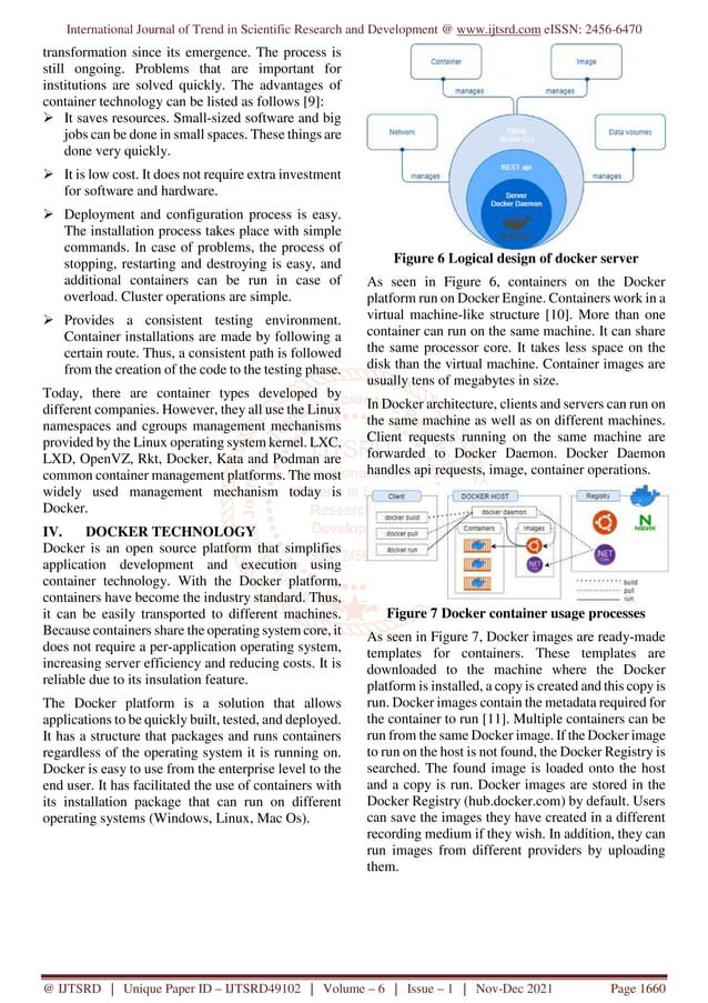 Container Ecosystem and Docker Technology | PDF | Cloud Computing | Internet