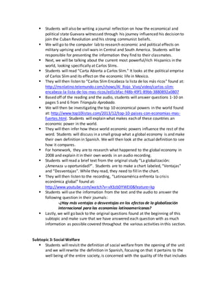 UP 4 Los desafios mundiales | DOCX