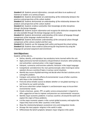 UP 4 Los desafios mundiales | DOCX