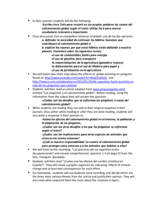 UP 4 Los desafios mundiales | DOCX